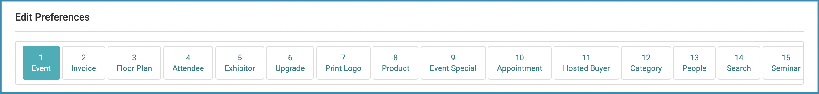 2A - Event Options – GoExpo - Sales Wiki