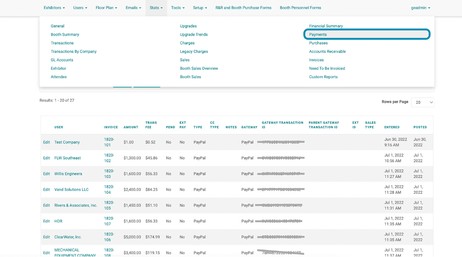 View Invoices or Payments – GoExpo - Sales Wiki